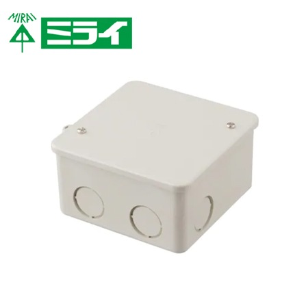 未来工業 PVK-BNJ PVKボックス ベージュ【取寄商品】 | 電線管付属品,BOX,BOXその他 | ザイマ