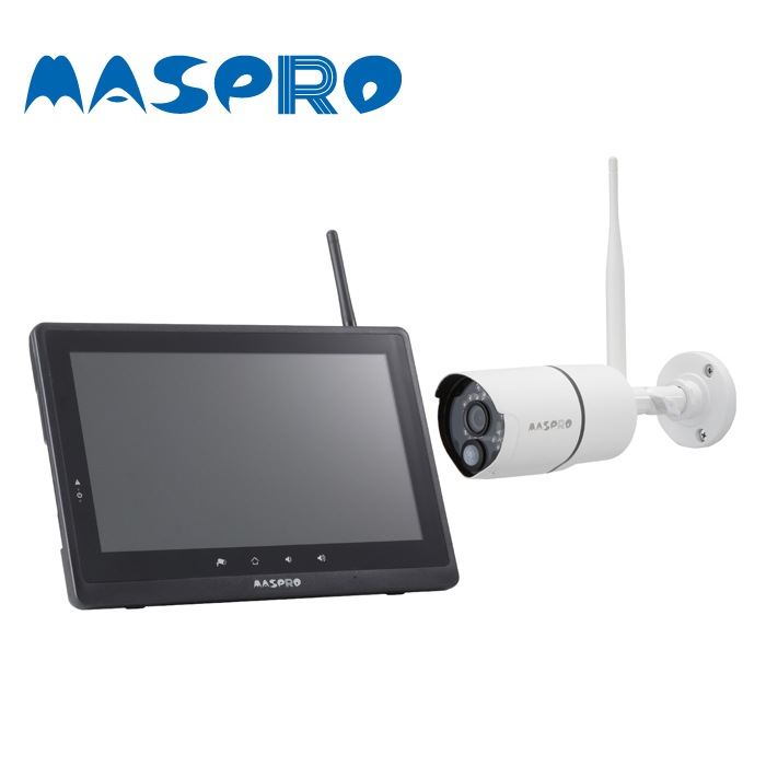 MASPRO/マスプロ電工 WC3A10M モニター＆カメラセット(3MP)ワイヤレスカメラセット｜ザイマ【公式】