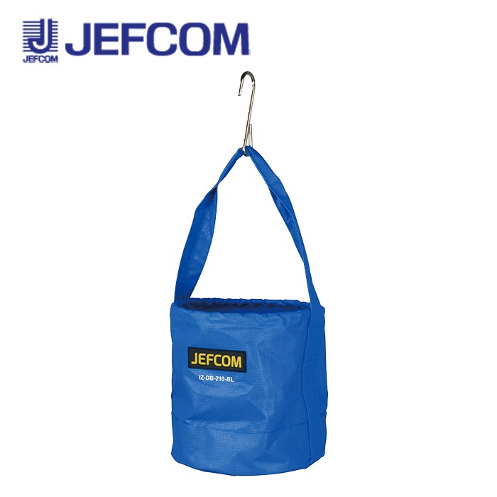 ジェフコム IZ-DB-210B-BL 電工カルバケツ(エステル帆布製底タイプ)【取寄商品】｜ザイマ【公式】