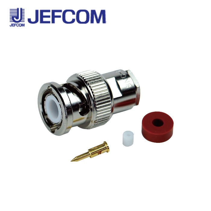 ジェフコム LBNC-15DS BNC型ストレートプラグ 2個入【取寄商品】 | TV共聴・インターホン,TV共聴,プラグ・コネクタ | ザイマ