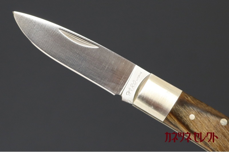 IC.CUT 2203/3"NP オリジナルフォールディング （ワインパッカーウッド） | ナイフ・クラフト,ナイフ | カネツネセレクト