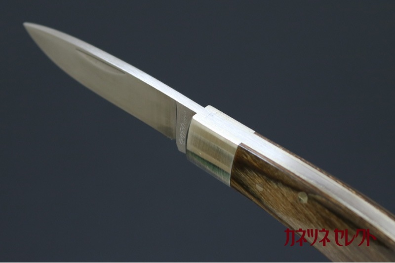IC.CUT 2203/3"NP オリジナルフォールディング （ワインパッカーウッド） | ナイフ・クラフト,ナイフ | カネツネセレクト