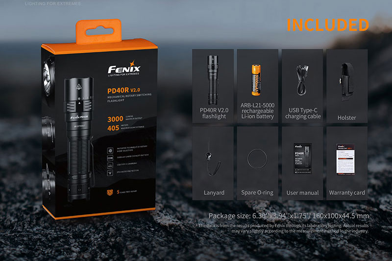 フェニックスライト/Fenix E20 V2.0 SST20 LED ポータブルEDCフラッシュライト 明るさ最高350ルーメン | FENIX（フェニックスライト） | カネツネセレクト