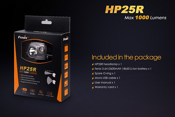 フェニックスライト/Fenix HP25R XP-L2 U2 and XP-G2 R5 LED ヘッドライト | FENIX（フェニックス ...