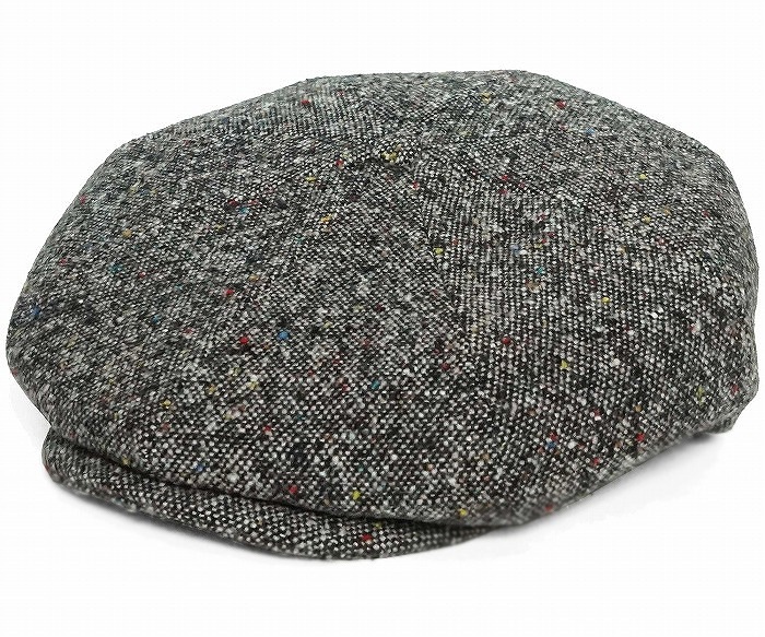 送料無料 KANGOL カンゴール Tweed Ripley ツイード リプレイ ブラックマール