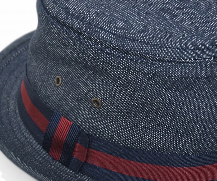 送料無料 NEW YORK HAT ニューヨークハット 3037 Denim Fisherman