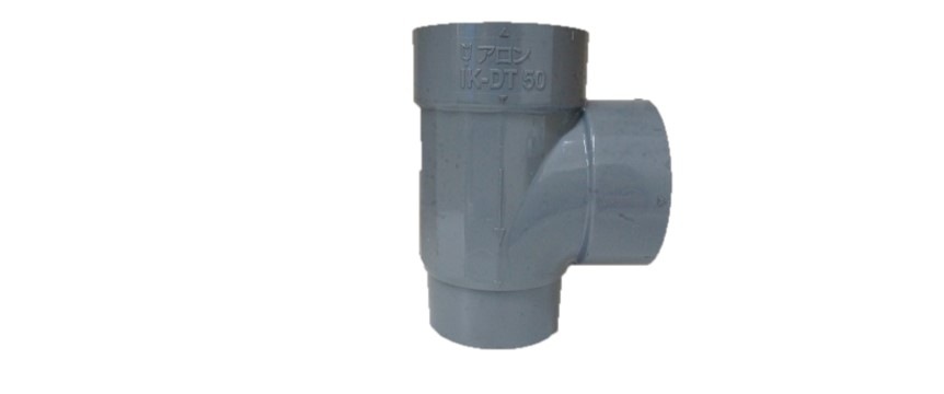 VU継手 片差しチーズ IK-DT | 塩ビ製製品,塩ビ継手,VU継手・VU透明継手 | 管材DEPO