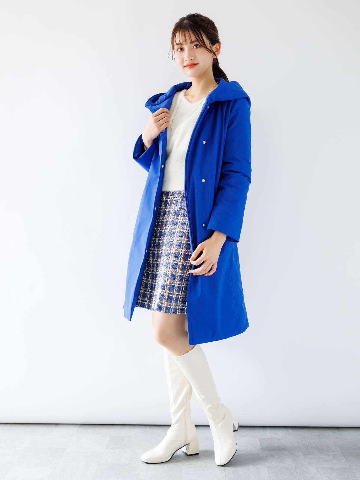 綾ストレッチ ロングダウン｜KarLParkLane Style ONLINE SHOP