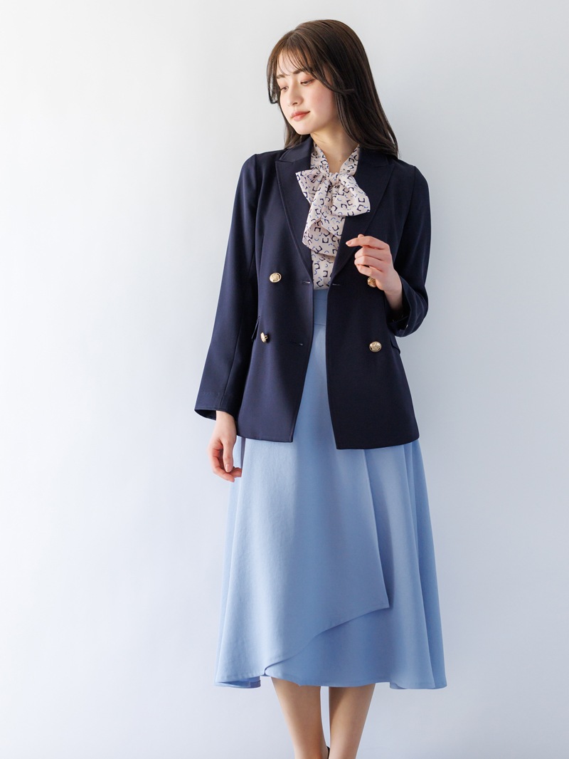 バックサテン巻風フレアースカート｜KarLParkLane Style ONLINE SHOP