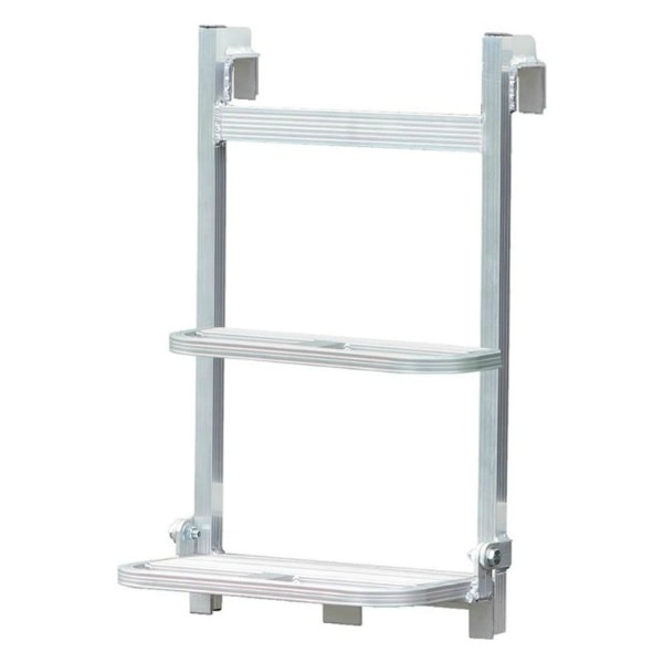 トラックステッパー アオリ引っ掛けタイプ W400mm×H740mm×D225mm 2.8kg TS-840DW ステップ幅広タイプ トラック ...