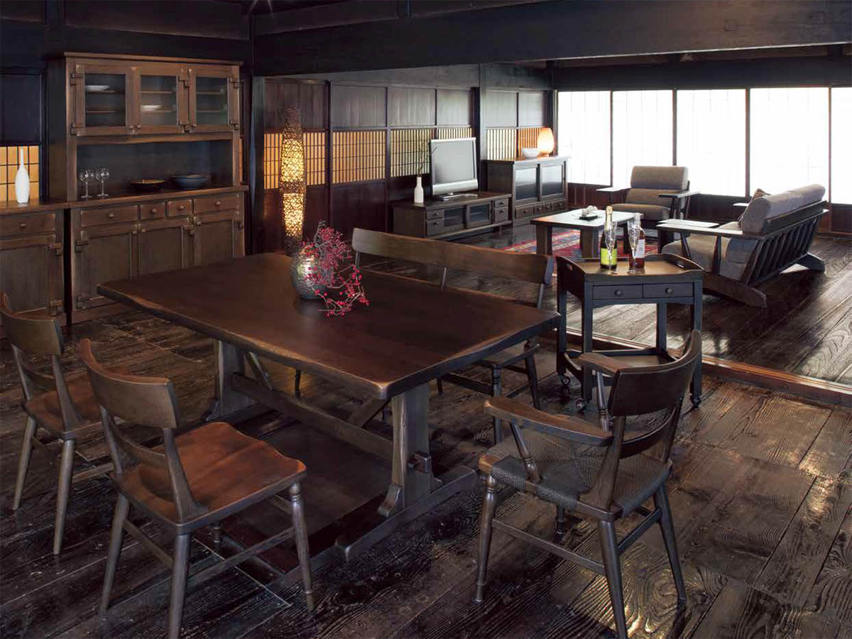 柏木工 回転アームチェア【WILDERNESS】ウィルダネス K233～パパネッツ便～ | チェア,ダイニングチェア | ハウスリビング・イデアオンライン