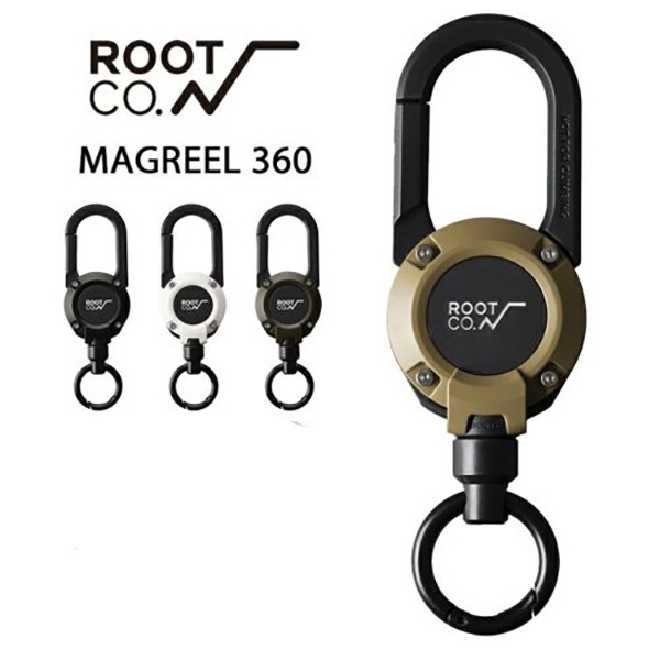 ROOT CO マグネット内蔵型リールカラビナ GRAVITY MAG REEL 360