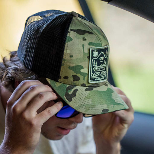 YAKODA Mountain Man Multicam Hat