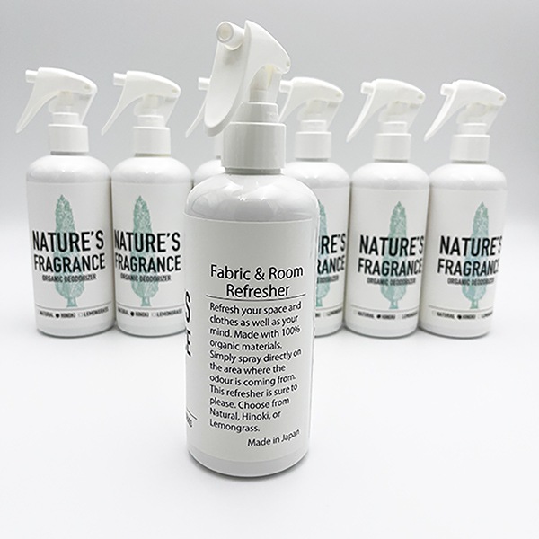 （天然消臭剤）NATURE'S FRAGRANCE ネイチャーフレグランス ORGANIC DEODORIZER オーガニック デオドライザー (300ml)