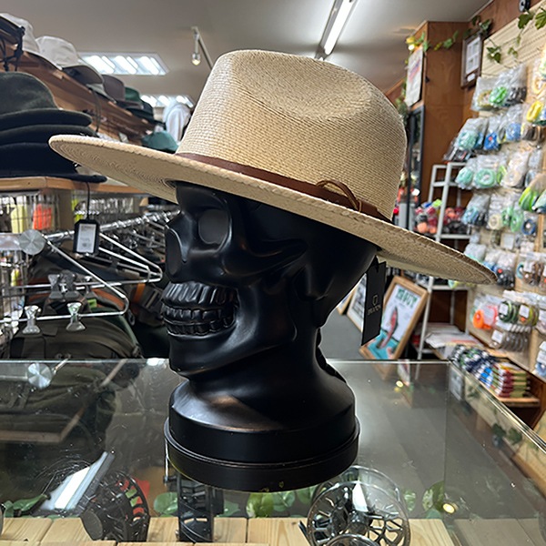 BRIXTON FIELD PROPER STRAW HAT