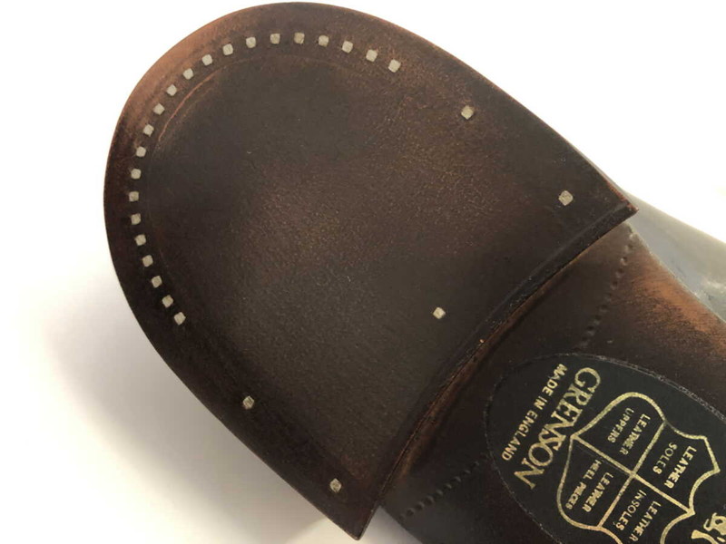 英国製靴 旧旧ロゴ希少ヴィンテージ グレンソンGrenson 51/2FX S019｜Brace of Kentishman公式通販