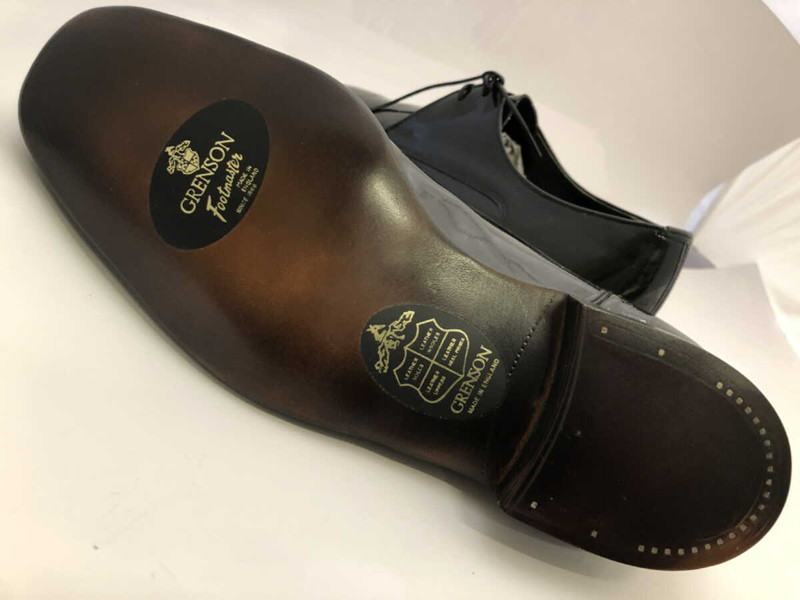 英国製靴 旧旧ロゴ希少ヴィンテージ グレンソンGrenson 51/2FX S019｜Brace of Kentishman公式通販