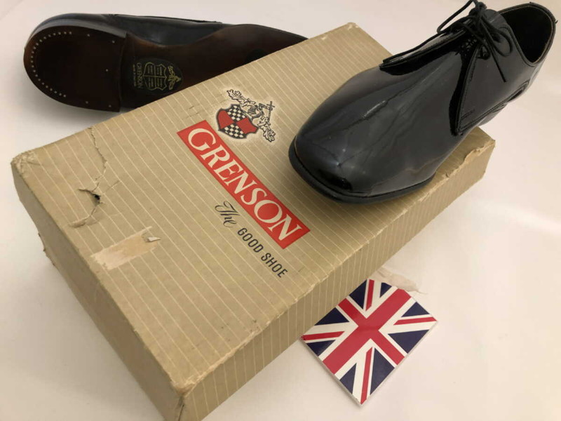 英国製靴 旧旧ロゴ希少ヴィンテージ グレンソンGrenson 51/2FX S019｜Brace of Kentishman公式通販