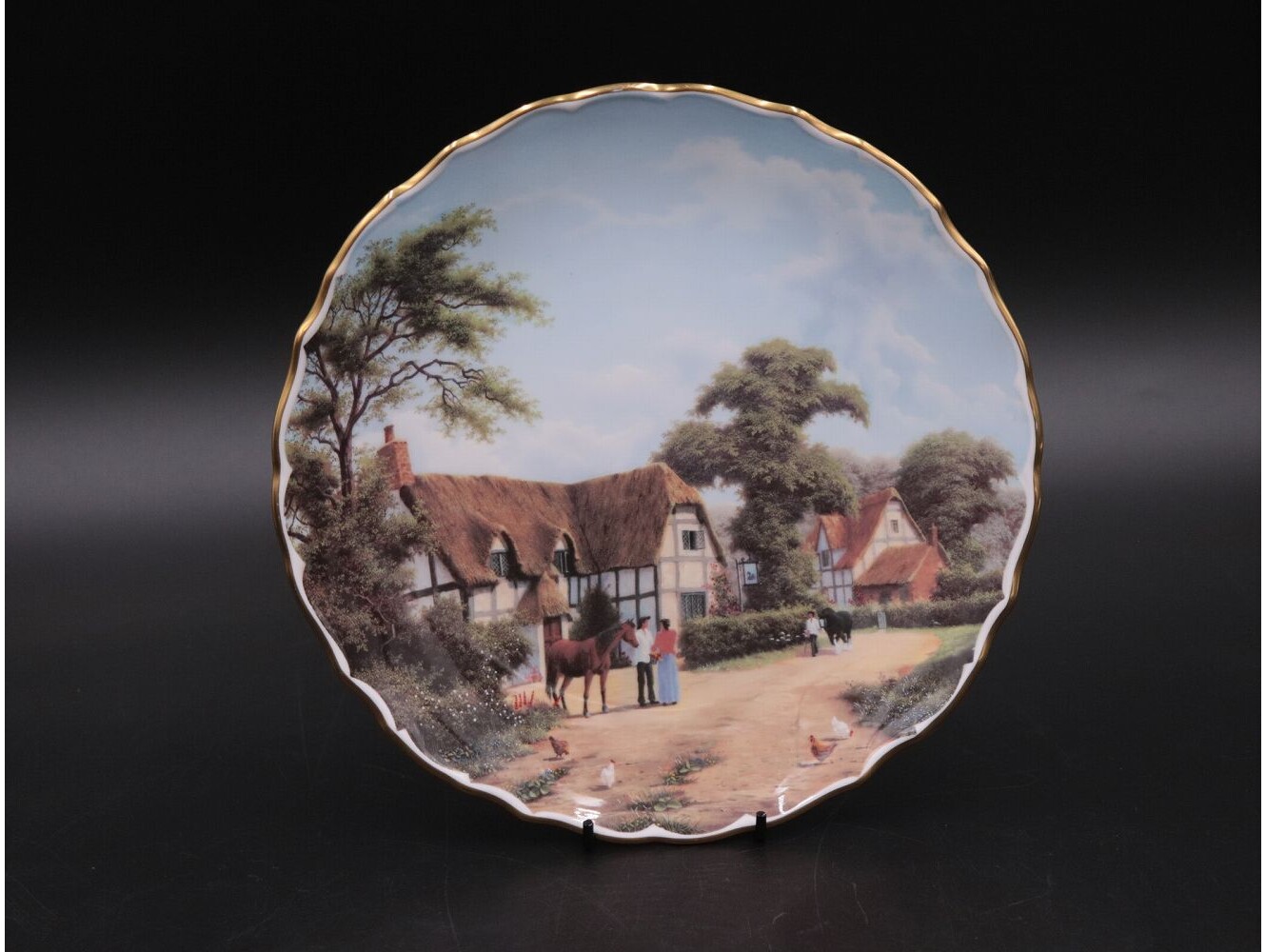 プレート SPODE Rural Scenes PLATE NO.1 'The Country Inn' | 雑貨・ディスプレイ小物 ...