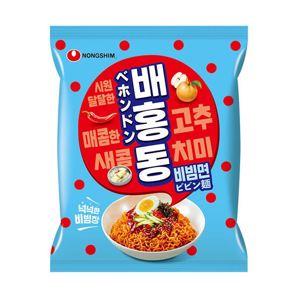 【農心】ベホンドンビビン麺(137g) | 麺類,ラーメン,袋麺 | 韓国食品通販 KFOODS