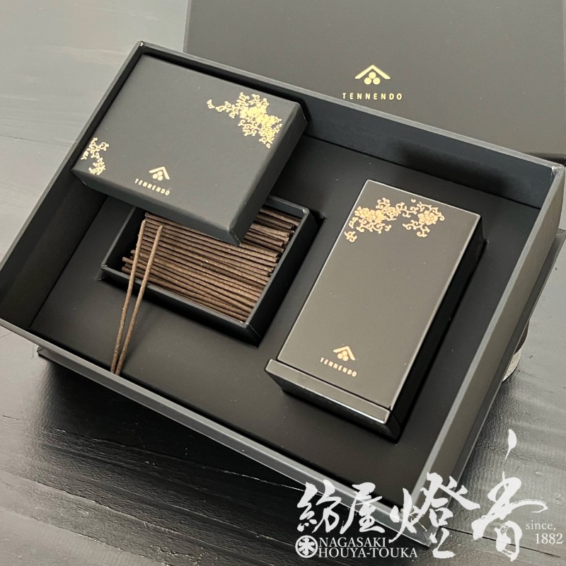 高級線香『緑油×紫油伽羅【圓空・天年大伽羅(えんくう・てんねんだいきゃら)-ENKU-/20g[120本]】ミニ寸スティックタイプ』天年堂 | 取扱いメーカー,天年堂,お香/部屋焚き | 創業 ...