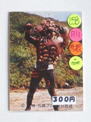 258 No.258 R11 並～並上品 | 旧カルビー仮面ライダーカード,No.200～299,No.250～259,No.258 | キン ...