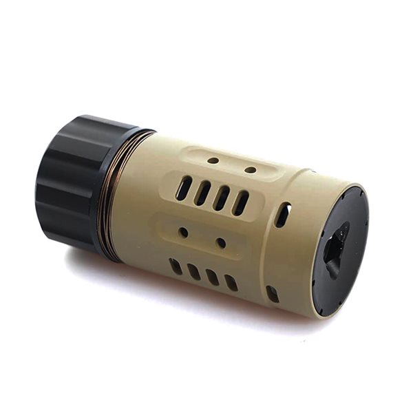 5KU Dead Airタイプ Pyro エンハンスド マズルブレイクセット 14mm逆ネジ デザートカラー | エアガン,ミリタリー用品専門 ...