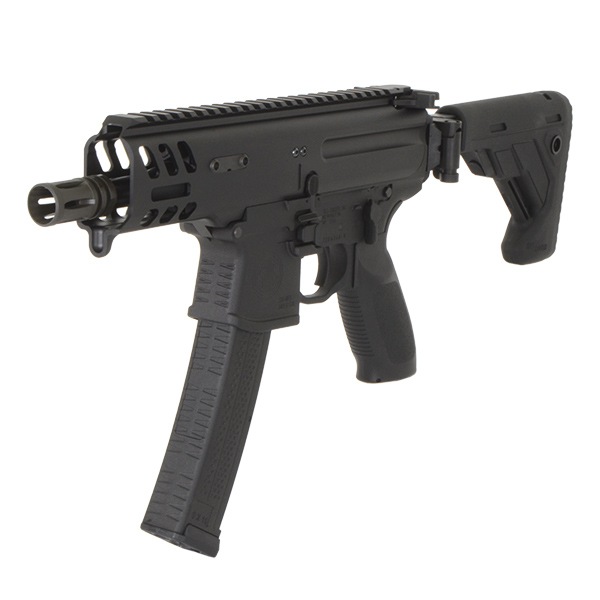 【数量限定】APFG MPX COPPERHEAD 4.5インチ ガスブローバック テレスコピックストックセット 刻印ver. ブラック ...