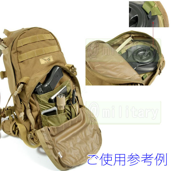 Flyye HAWG Hydration Backpack KH | エアガン,ミリタリー用品専門ショップ SAMURAI