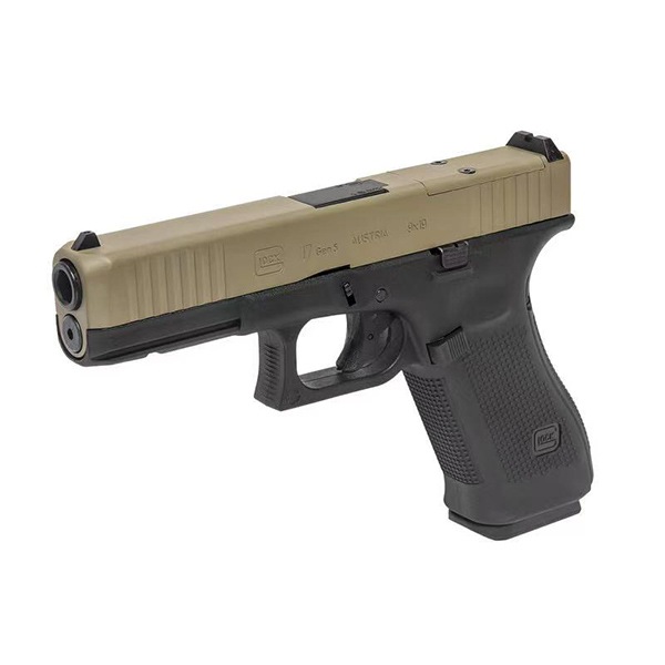 UMAREX / GHK GLOCK G17 Gen.5 MOS ガスブローバックガン Cerakote デザートカラー (ショップカスタム ...