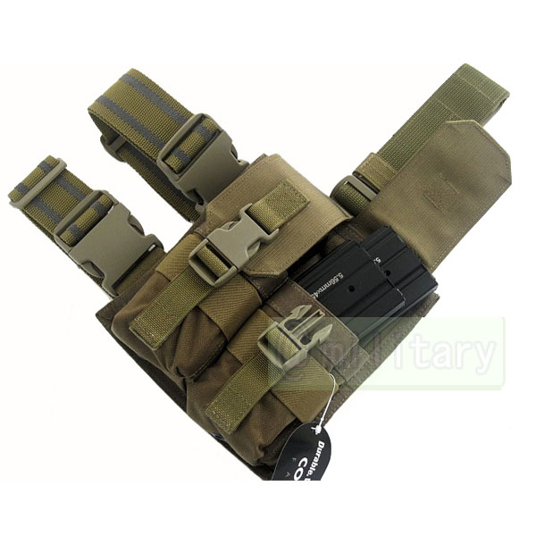 FLYYE Molle Drop Leg M4/M16 MAG Pouch CB | エアガン,ミリタリー用品専門ショップ SAMURAI