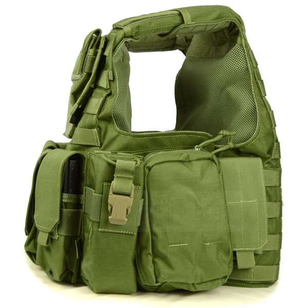 FLYYE Force Recon Vest with Pouch Set Ver.Land OD | エアガン,ミリタリー用品専門ショップ ...