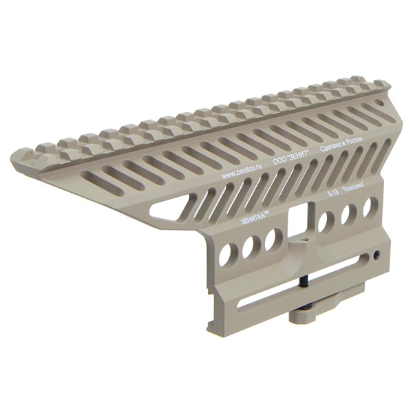 5KU ZENIT B13 タイプ AK サイドオプティクスマウント CYMA、GHK AK用 デザートカラー | エアガン,ミリタリー用品 ...