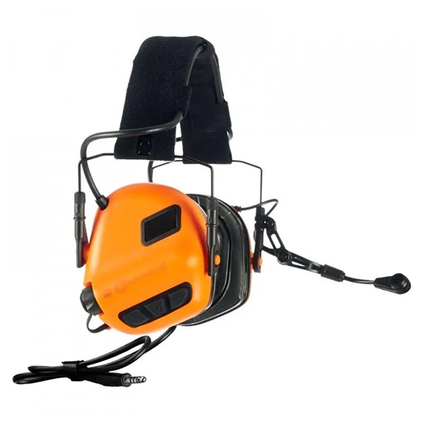 OPSMEN EARMOR M32 PLUS Tactical Headset 無線通信用電子イヤーマフ ビビットオレンジ | エアガン ...
