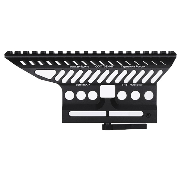 5KU ZENIT B13 タイプ AK サイドオプティクスマウント 東京マルイ GBB サイガ-12K用 ブラック | エアガン,ミリタリー ...