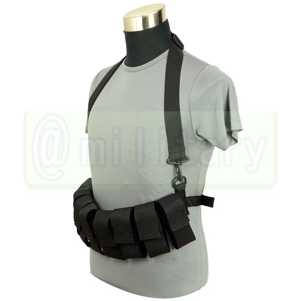 FLYYE 40mm Grenade Chest Rig BK | エアガン,ミリタリー用品専門ショップ SAMURAI