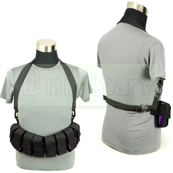 FLYYE 40mm Grenade Chest Rig BK | エアガン,ミリタリー用品専門ショップ SAMURAI