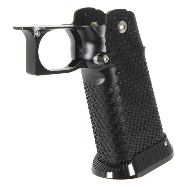 5KU Infinity タイプ CNC アルミニウム グリップ Type1 マルイ ハイキャパ シリーズ用 ブラック | エアガン ...