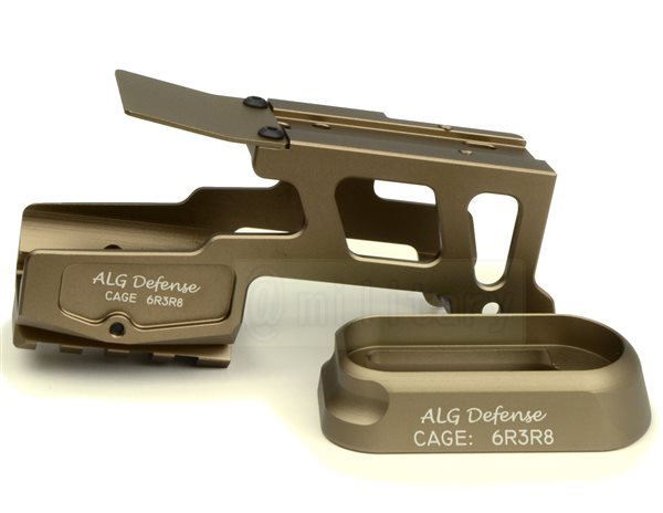 ALG Defense タイプ 6-second オプティックマウント ＆ マグウェル セット デザートカラー-メーカー/ブランド,ノーブランド-キンワ株式会社