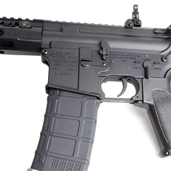 E&C 332E-K F8 TTI BCM カービン 13インチ KEYMOD 電子トリガー搭載 電動ガン ブラック-メーカー/ブランド,E&C-キンワ株式会社