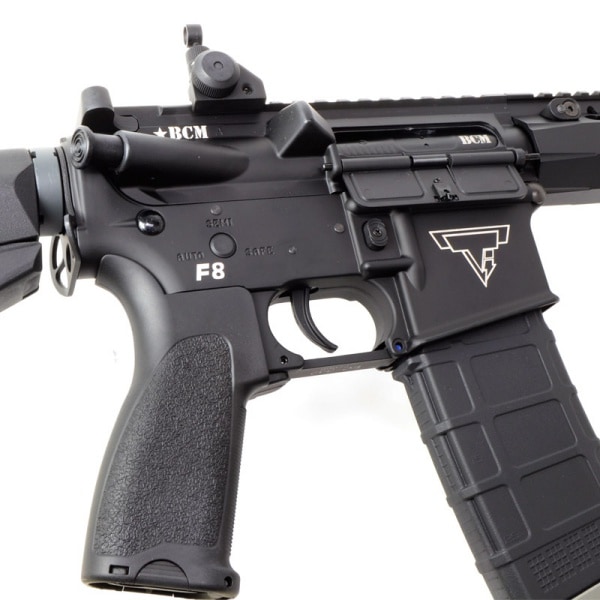 E&C 332E-K F8 TTI BCM カービン 13インチ KEYMOD 電子トリガー搭載 電動ガン ブラック-メーカー/ブランド,E&C-キンワ株式会社