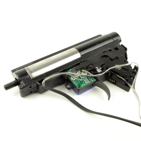 ARES EFCSシステム基板 搭載 ギアボックス (one-piece cylinder ver.) M4 前方配線用-内部パーツ ...