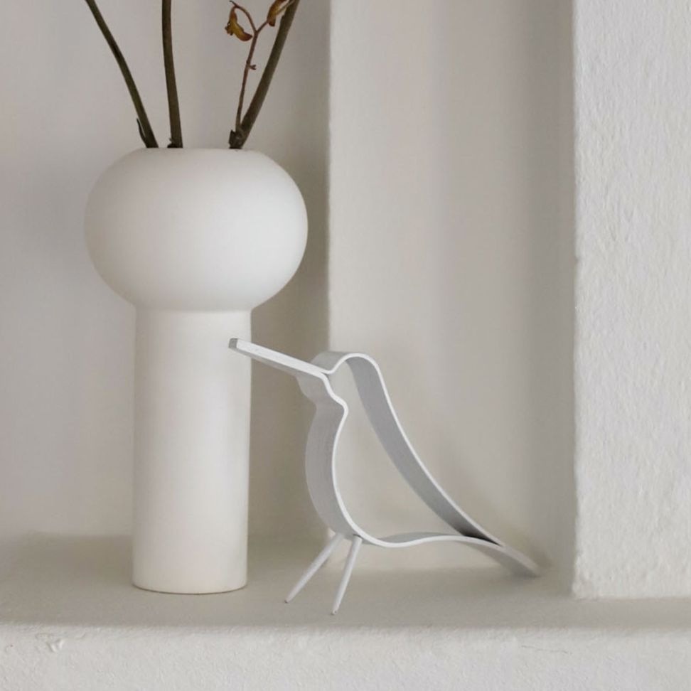 Cooee Design (クーイーデザイン) Woody Bird (ウッディバード) Small オーク/ブラックオーク/ホワイト 北欧 ...