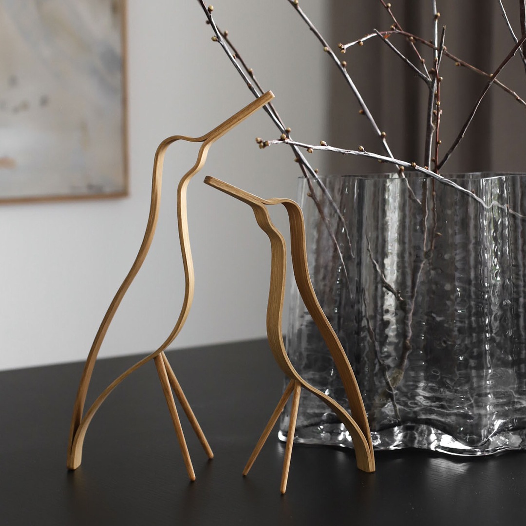 Cooee Design (クーイーデザイン) Woody Bird High (ウッディーバード ハイ) 32cm オーク/ブラックオーク ...