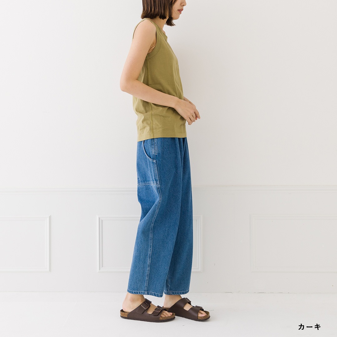 kermu (ケルム) 毎日着たくなる、オーガニックコットンmainichiタンク エクリュ/ベージュ/カーキ/パウダーブルー/グレー/チャコール|kermu |北欧雑貨＆インテリアの ...