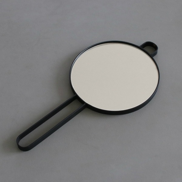 【お取り寄せ】Ferm Living (ファームリビング) Poise Hand Mirror (ハンドミラー) ブラック 北欧/インテリア ...
