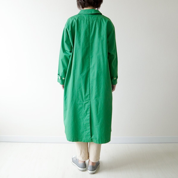 kermu (ケルム) ウェザー 撥水加工ロングコート Free ベージュ/グリーン/ブルー ステンカラーコート/ライトコート/アトリエコート/レインコート|すべての商品 |北欧雑貨 ...