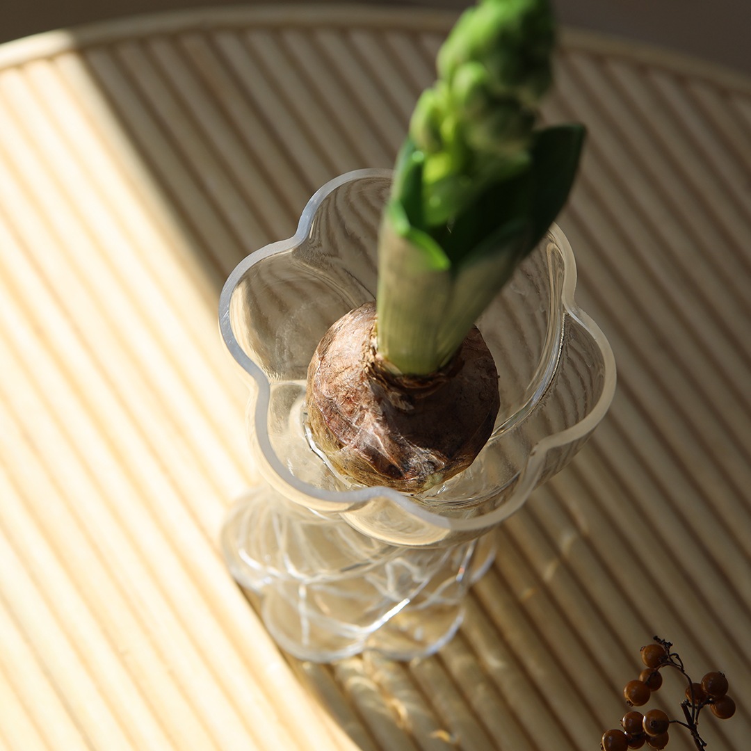 Cooee Design (クーイーデザイン) Twist Bulb Glass Vase (ツイスト バルブガラスベース) 北欧/インテリア ...