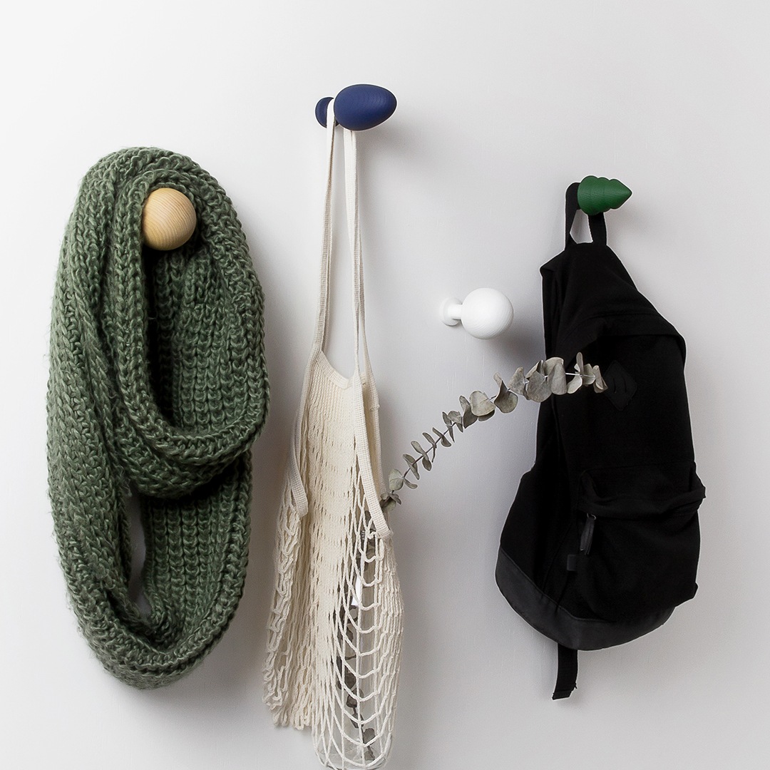 【お取り寄せ】esaila (エサイラ) Forest Wall Hooks (フォレスト ウォールフック) 4個セット ソリッドアッシュ インテリア/リフォーム/日本正規代理店品 ...