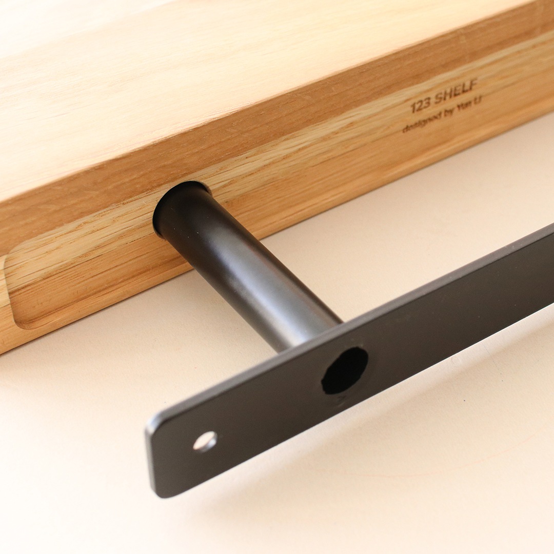 【お取り寄せ】esaila (エサイラ) 123 Shelf (123 シェルフ) ナチュラルオーク/ブラックオーク/グレーオーク インテリア ...